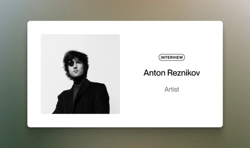 UFDA: An Artist in Search of Meaning. Anton Reznikov on Doubt, Crisis, and the Possibility of a ...